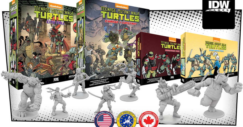 NickALive!: IDW Games Announces TMNT Adventures 'Change is Constant ...