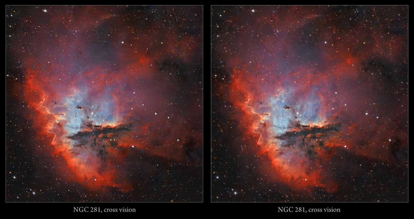 Astro Anarchy: NGC 281, the Pac-Man Nebula, as an experimental 3D ...