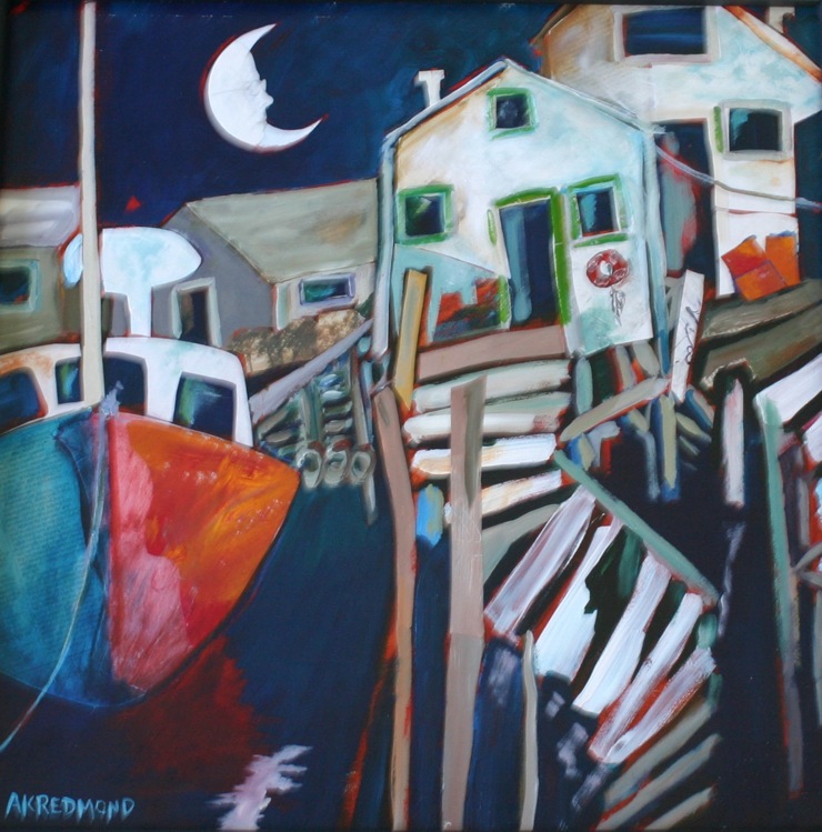 Andrea Redmond Studio Gallery: Flocking to Peggy's Cove, Jo Beale ...