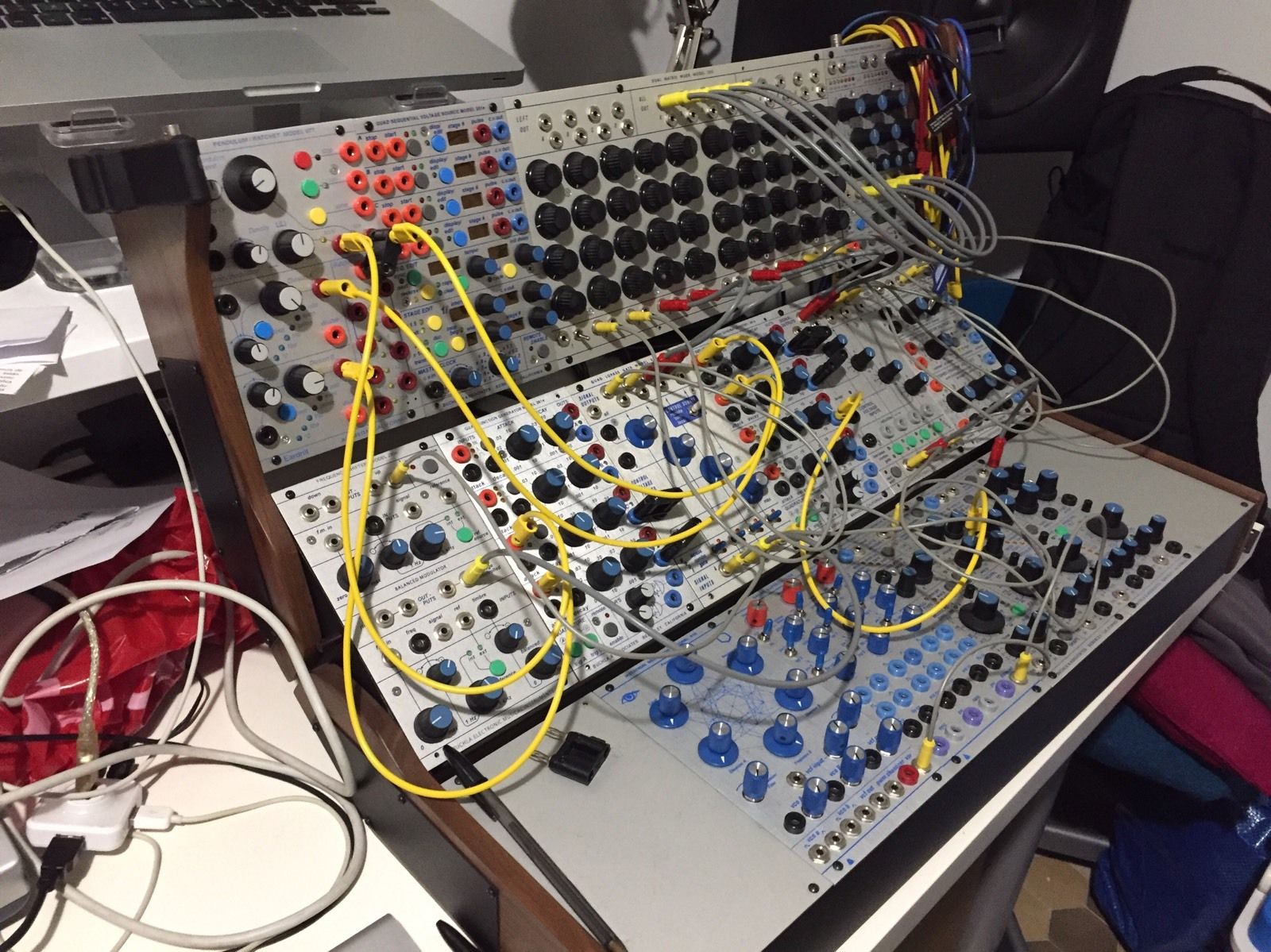 MATRIXSYNTH: Buchla Modular Synthesizer 18 Panel Unit
