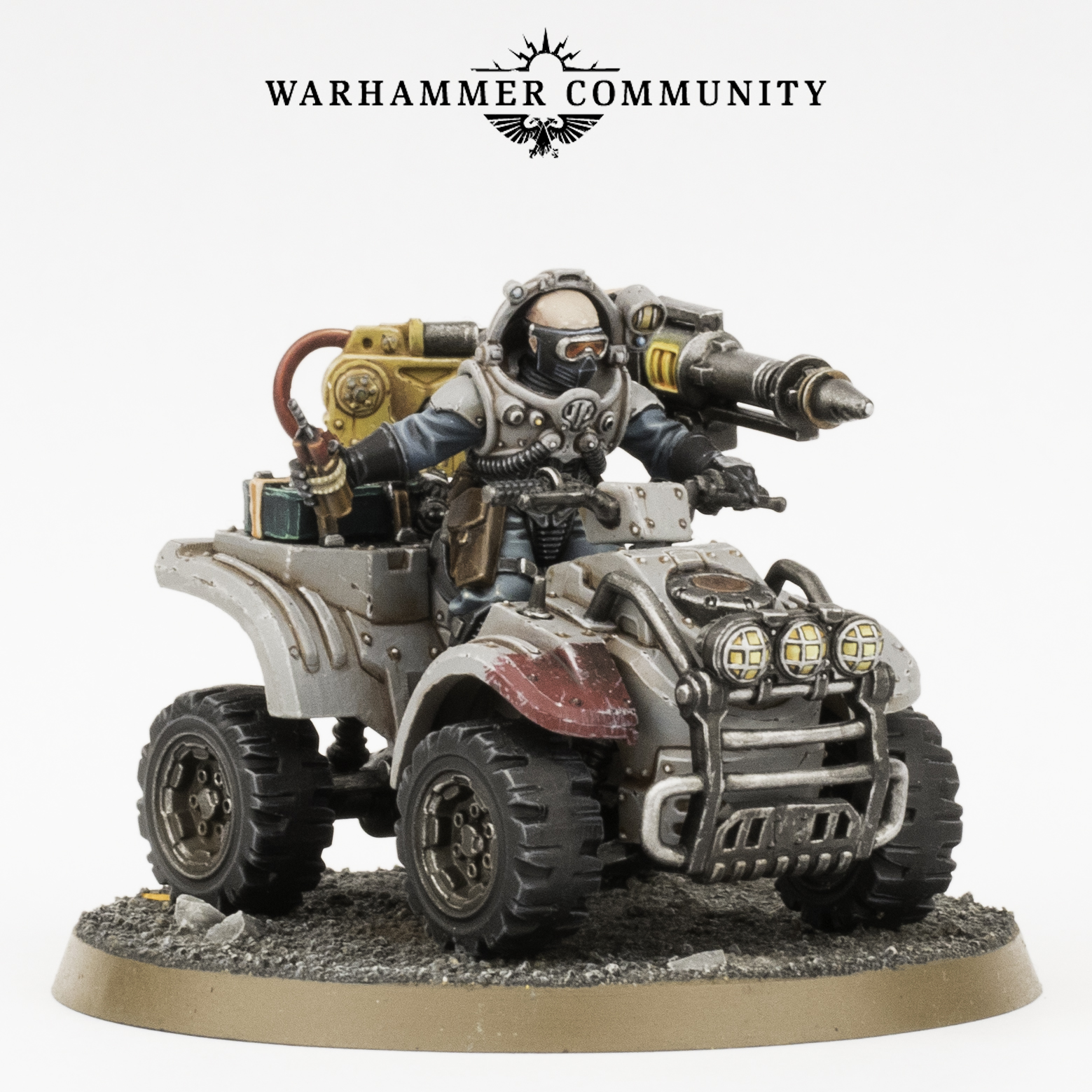 Genestealer Cult Bike Squad and Quad Heavy Weapon Platform - Faeit 212