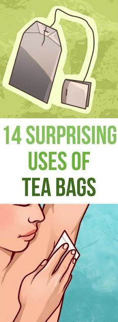 Here Are 14 Surprising Uses Of Tea Bags You Should Know - HEALTH RECIPES