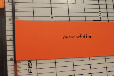 Keeping up with the Kiddos: Thankful Pumpkins