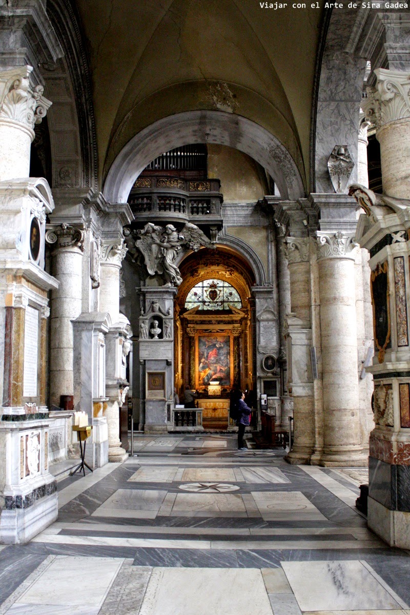 Caravaggio y Carracci en la capilla Cerasi y Rafael y Bernini en la ...
