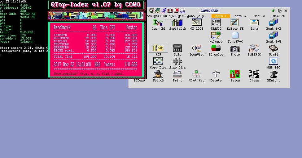 QL QDOS and SMSQ/E Heaven: Q60 and QTOP Index