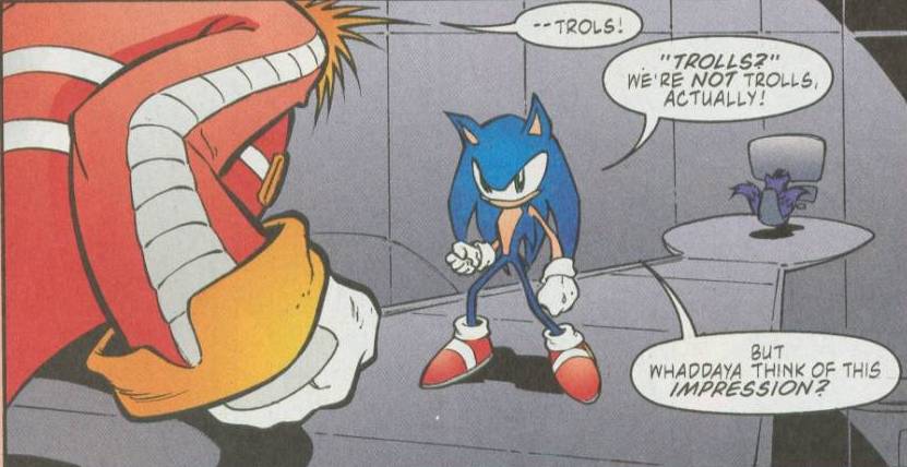 Hedgehogs Can't Swim: Sonic the Hedgehog: Issue 110
