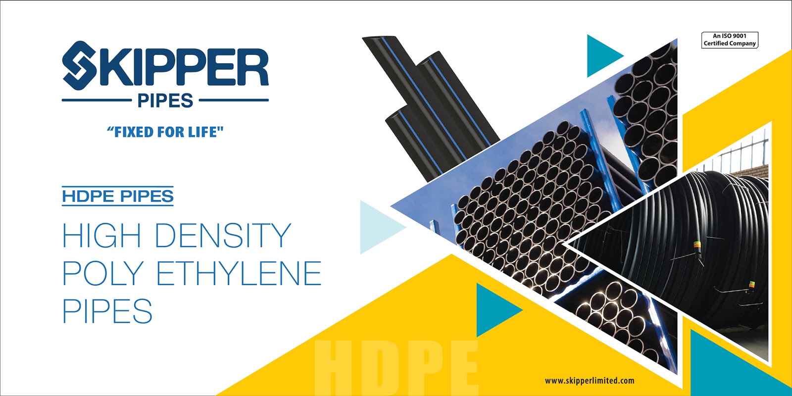 Tabrez Akhtar: Skipper HDPE Pipes Banner