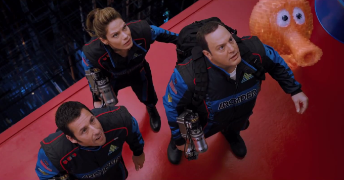 Q*Bert, Smurfs, & Back Story Featured In 2nd 'Pixels' Trailer