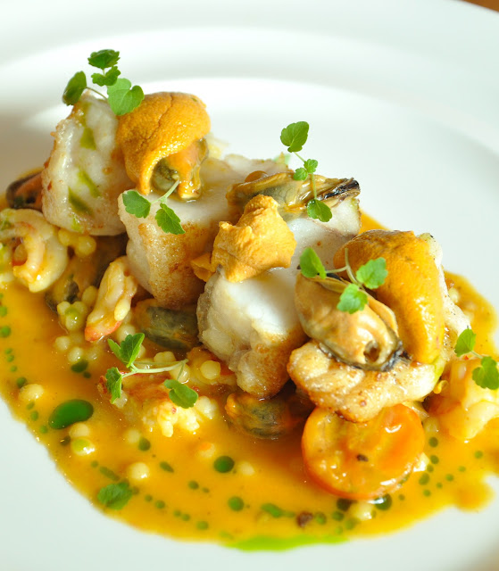 On Monk Fish Mussels and Uni......