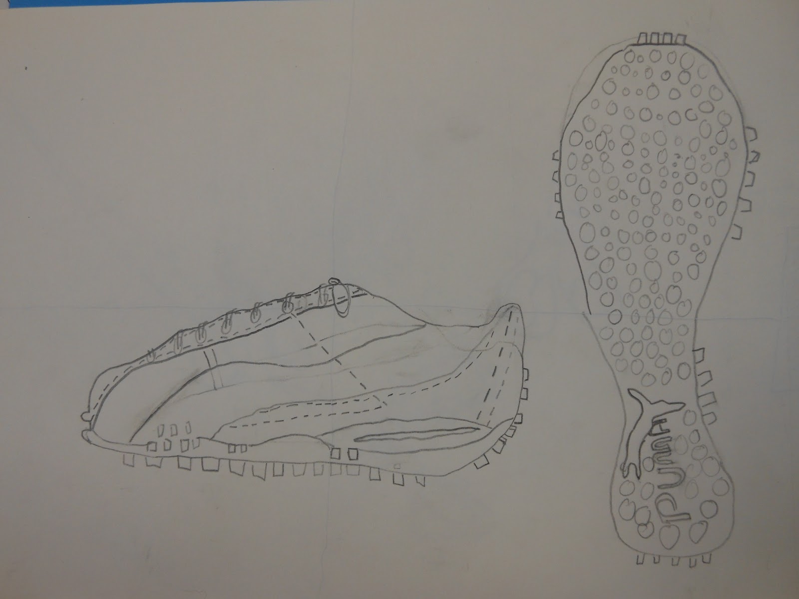 Art to Go: Shoe Contour Line Drawings