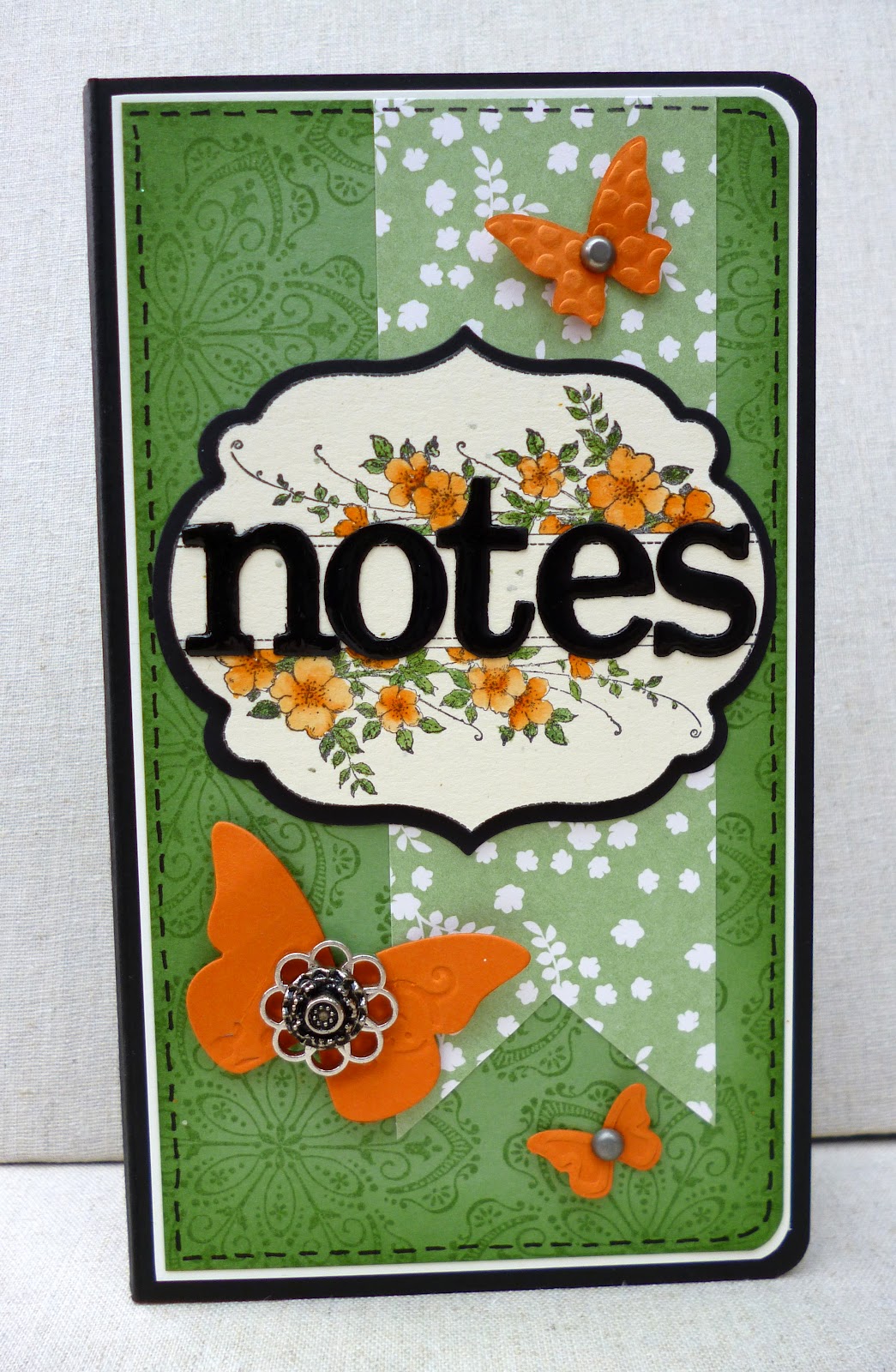 White House Stamping: Wasabi Notebook...