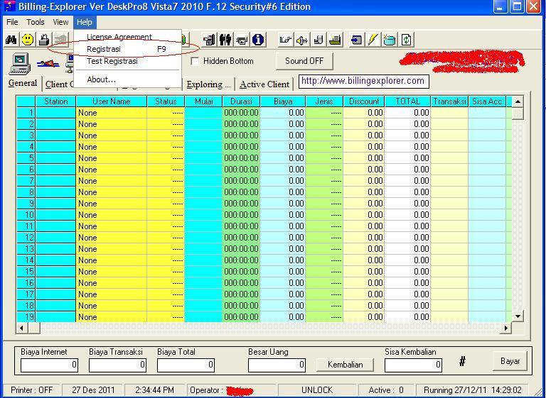 cara mudah pembuatan billing warnet - panduan belajar internet
