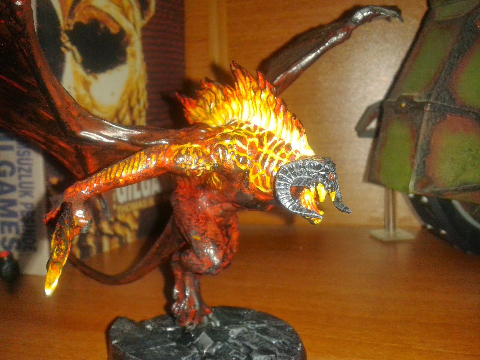 Elmosthern Model Figure Diorama: Balrog (Games Workshop)