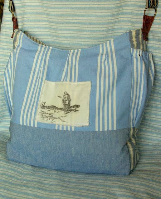 Riona Craft: Torba w marynarskim stylu