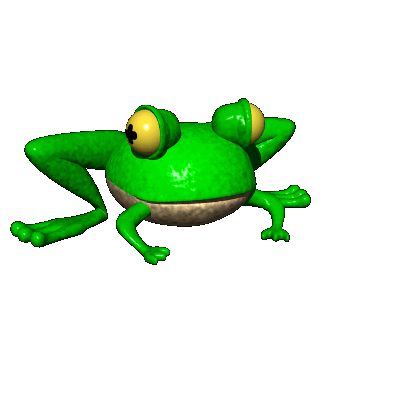 GIF ANIMADOS... : GIF ANIMADOS TRANSPARENTES DE ANIMALES (RANAS Y SAPOS)