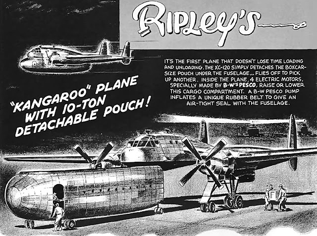 SNAFU!: Blast from the past. Fairchild XC-120 Packplane!