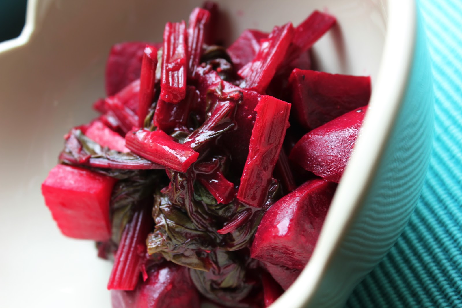 All Sauced UP! And nowhere to go..: Tangy Buttered Beets