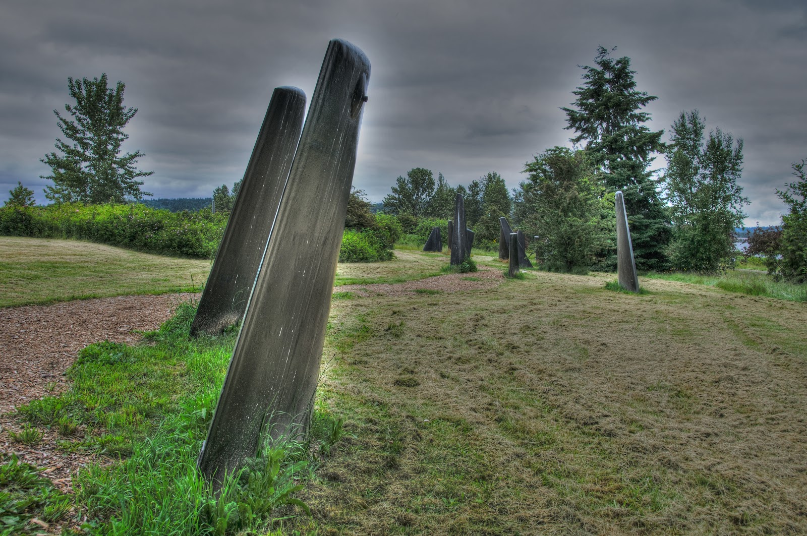 This Life in Ruins: magnuson park - art installations- "the fin project"