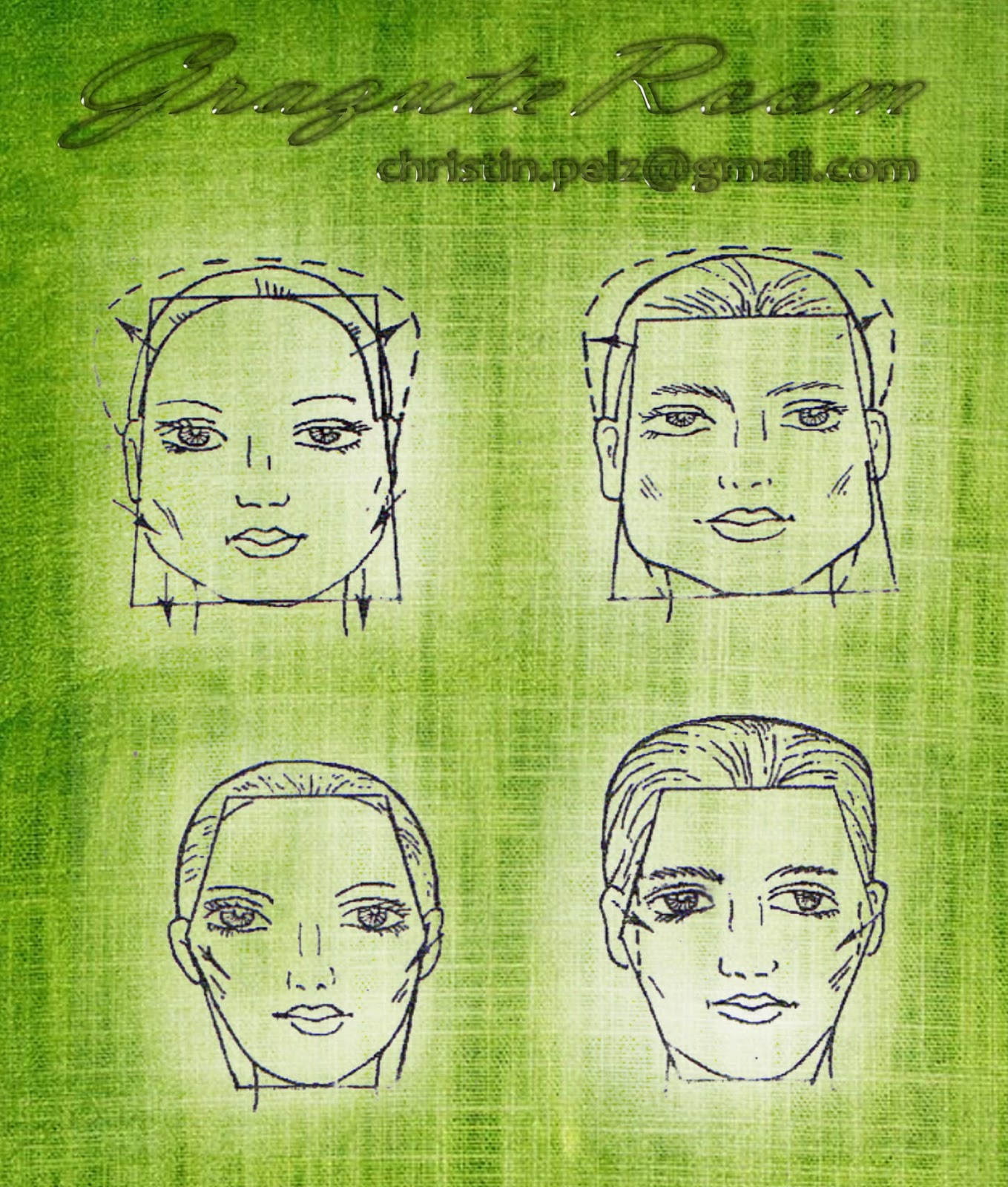 Konstantin Korenevskiy: 9.4.6. Veido formos - Greztu, kampuotu formu veidas