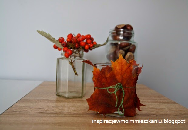 inspiracje w moim mieszkaniu: Moje jesienne dekoracje. DIY jesienne