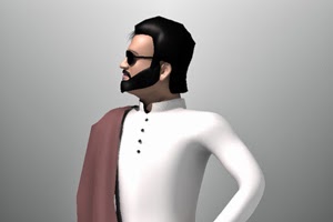 Rajinikanth 3d Model ~ 3d Modeling and sculpting