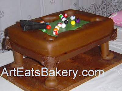 Custom unique artistic fondant birthday and wedding cake designs and ...