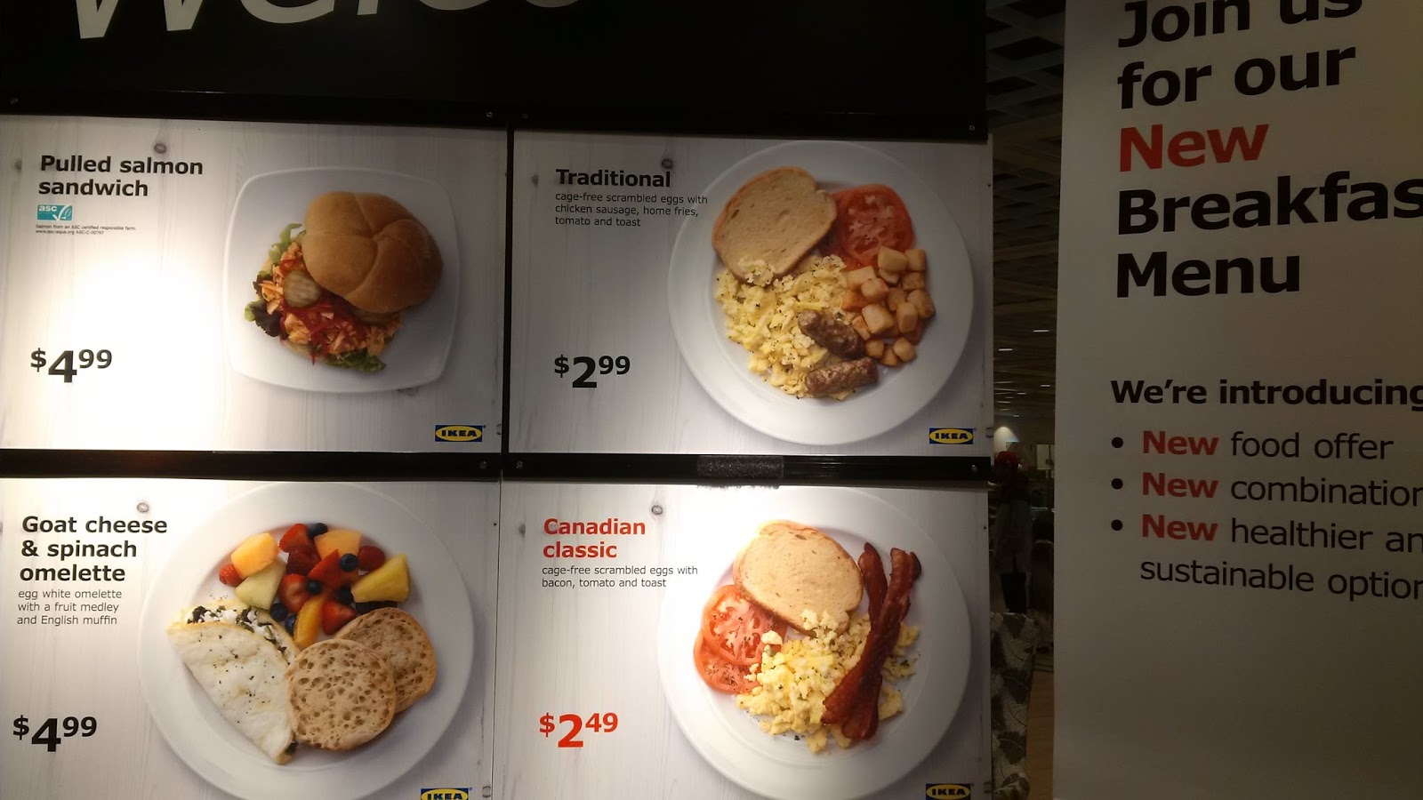 Vancouver Makan Club: Ikea's New Menu