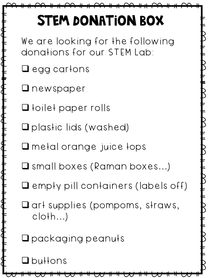 Back To School STEM Starters - The Science School Yard