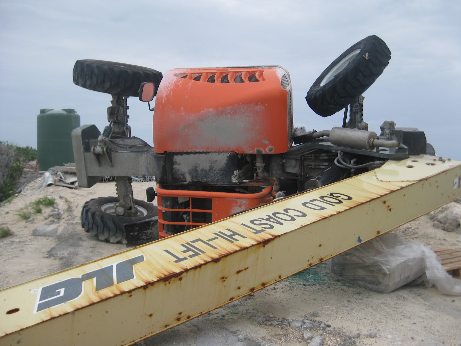 Choosing The Better Life: Island Construction - A Near Miss