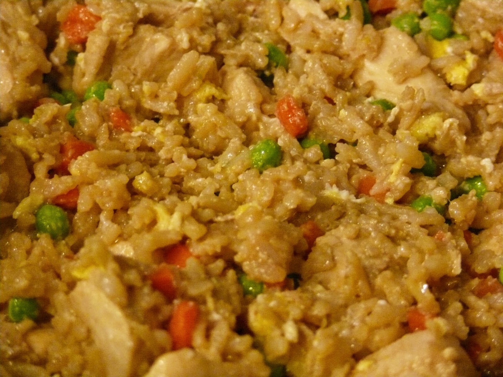 Imperfect & Fabulous: Light Chicken Fried Rice
