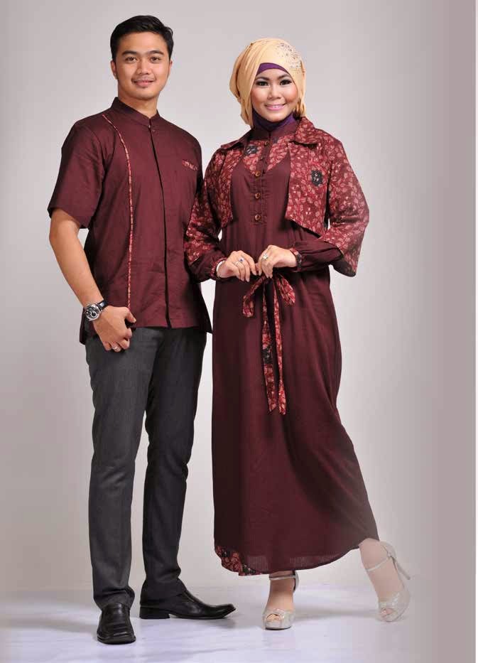 15 Model Baju Muslim Couple / Pasangan Terbaik - Kumpulan Model Baju ...