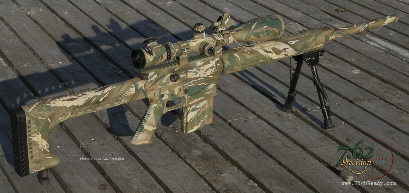 Weapons: Mako Tactical SSR-25 Israeli Sniper Stock for AR-15 Style Rifles