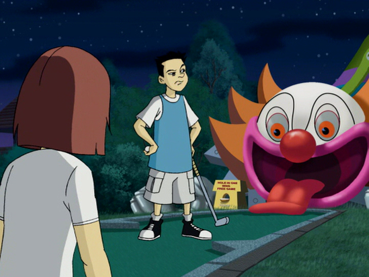 What's New Scooby-Doo: A Terrifying Round with a Menacing Metallic Clown