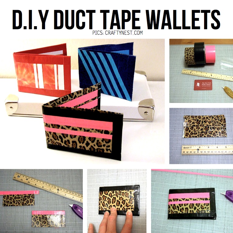 Duct Tape Wallet Designs Instructions
