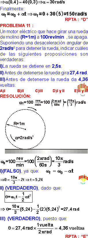 MOVIMIENTO CIRCULAR UNIFORMEMENTE VARIADO FÓRMULAS EJEMPLOS Y ...