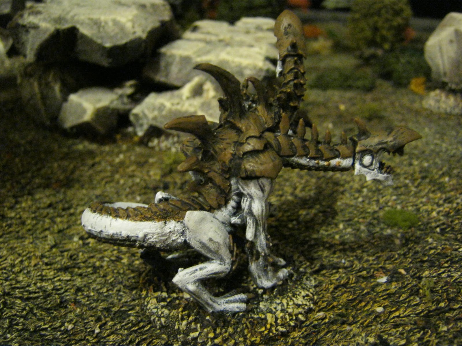 Hordes Machine: On the Painting Table: Trygon from the Legion of Everblight