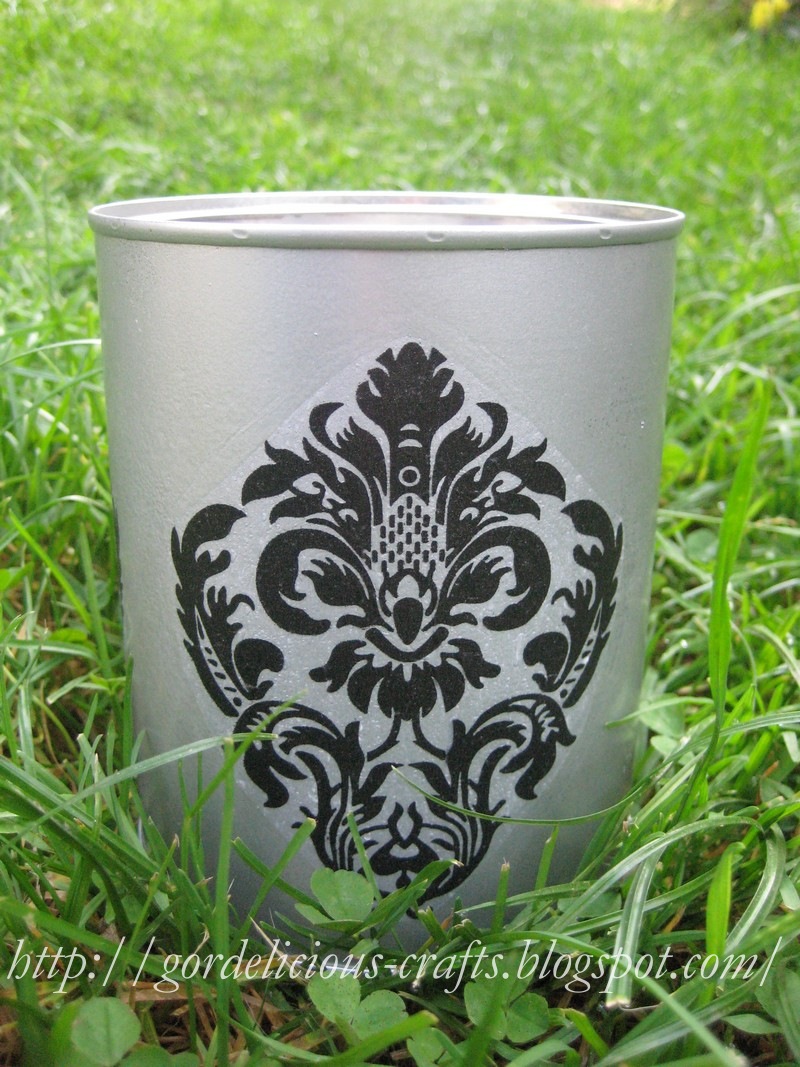 gordelicious creative crafts: Decorated cans