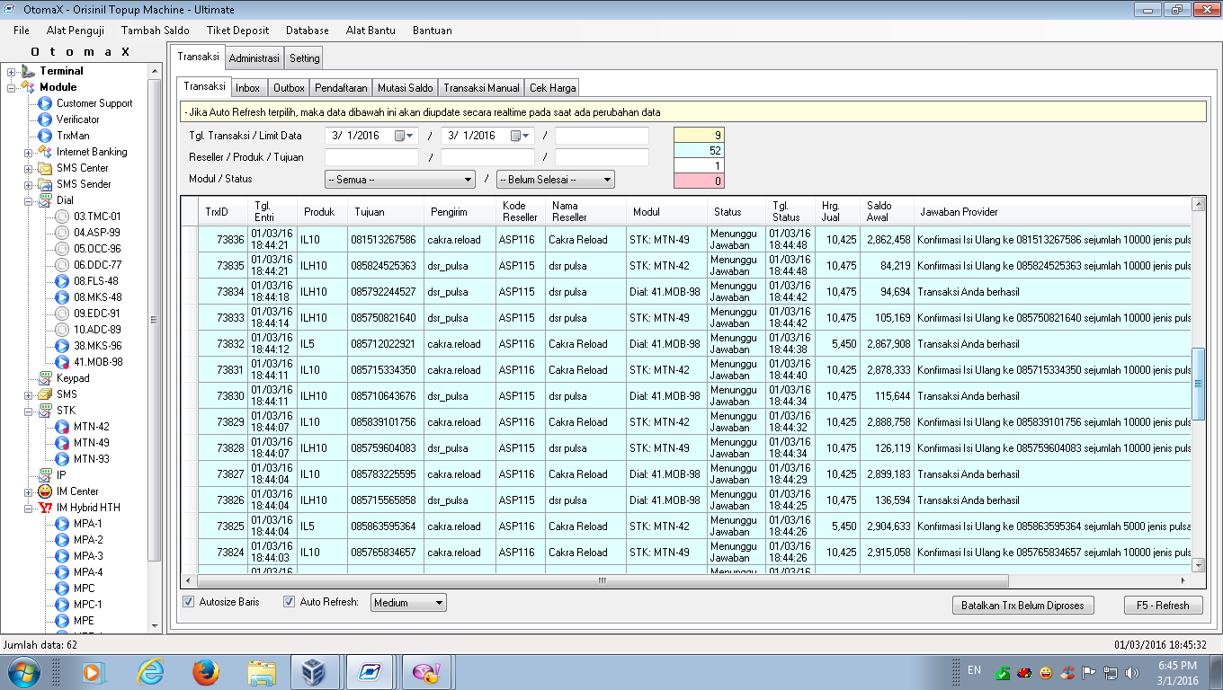 SOFTWARE PULSA OTOMAX 3.6.6 ULTIMATE VERSI BETA - Jasa Server Pulsa