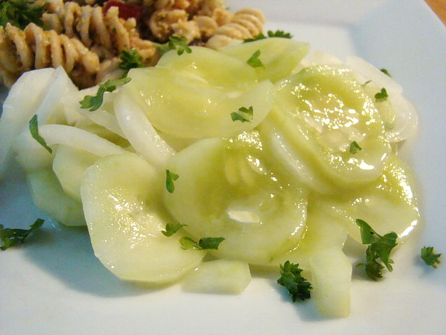 Krista's Kitchen: Grandma's Cukes n' Onions PLUS a Yummy Cucumber ...