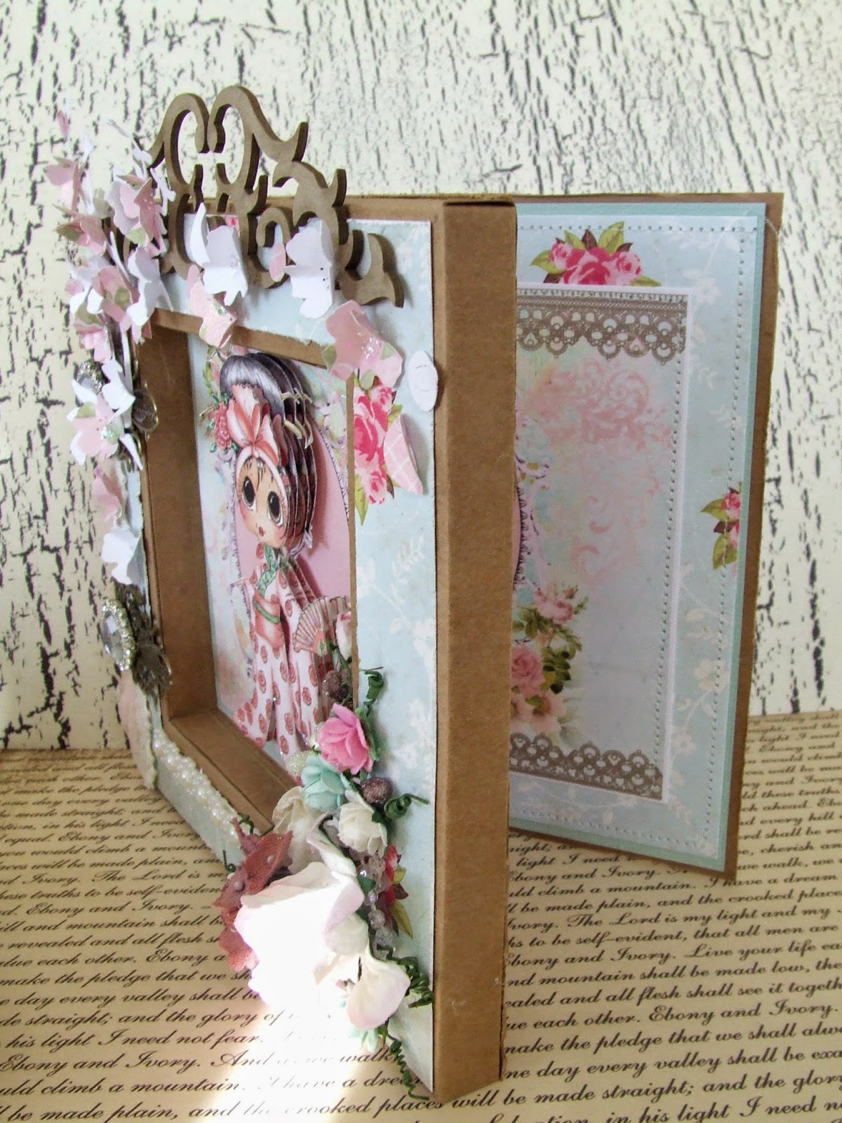 Something Beautiful By Julie: Frame Card for US Besties -Anything Goes ...