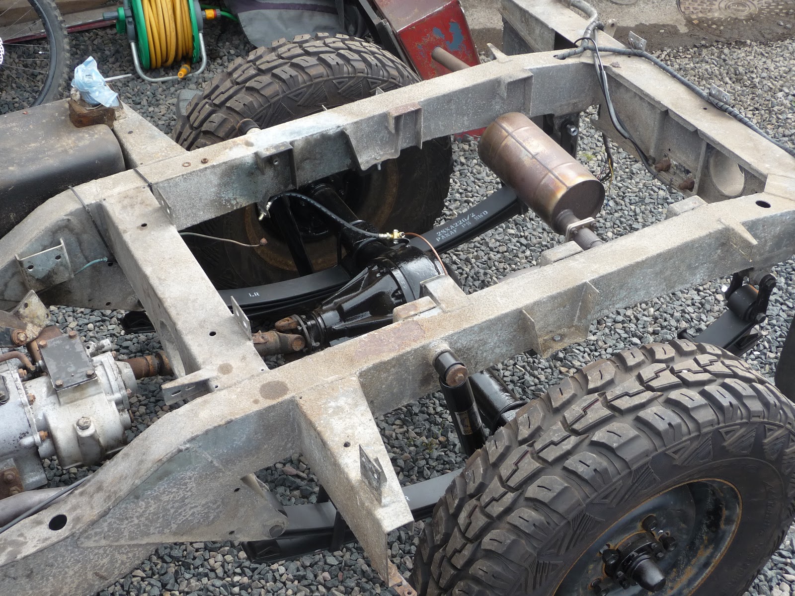 landrover Series 3: Rolling Chassis