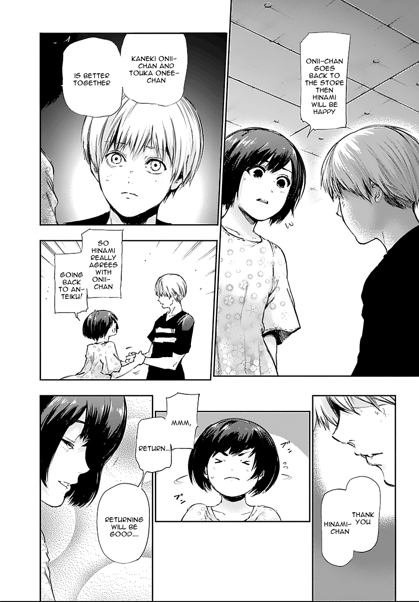 Kaneki and Hinami: Parent and Child : TokyoGhoul