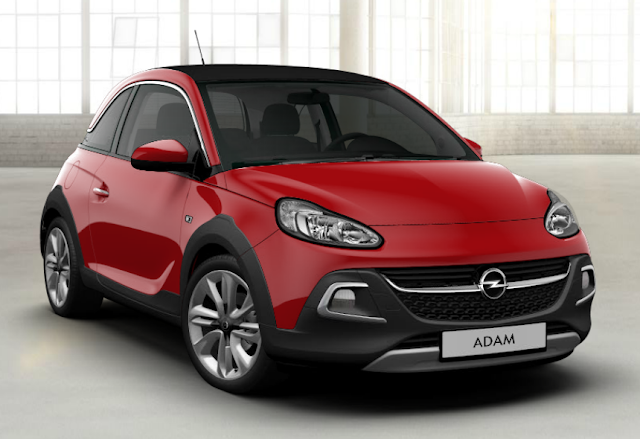 Opel Adam Rocks (2014 à 2019) - Couleurs, code peinture