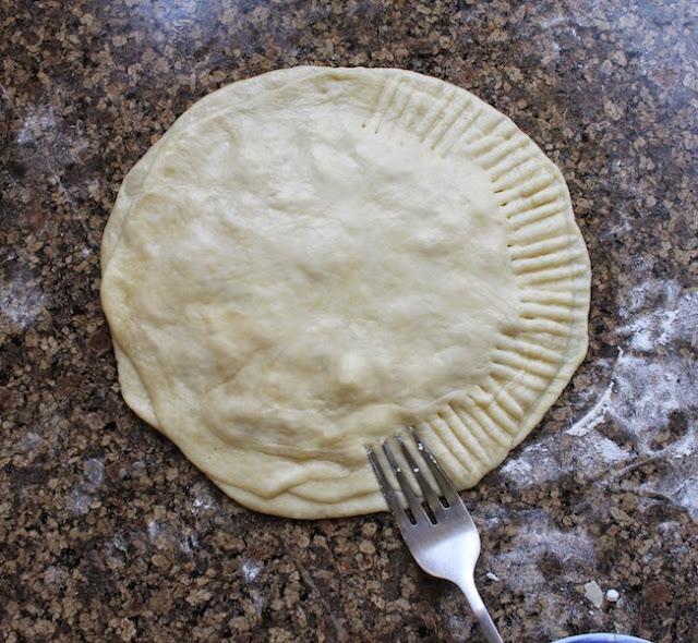 Food Lust People Love: Tiganopsomo - Feta-Stuffed Fried Bread #BreadBakers