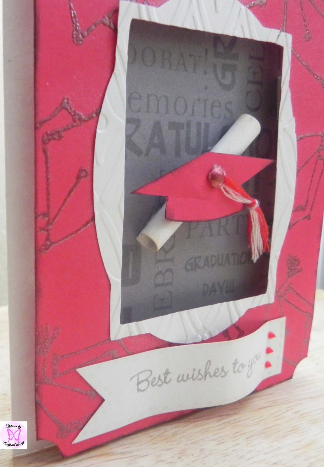 Krafthead Kreations: Recessed Graduation Card