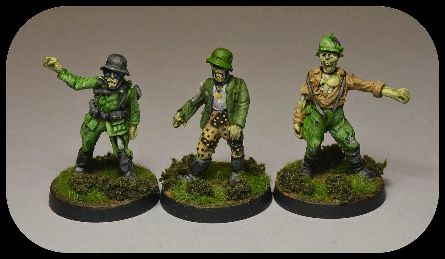 Kuźnia Imarthila: Niemieccy żołnierze zombie - oddział II / German Nazi ...