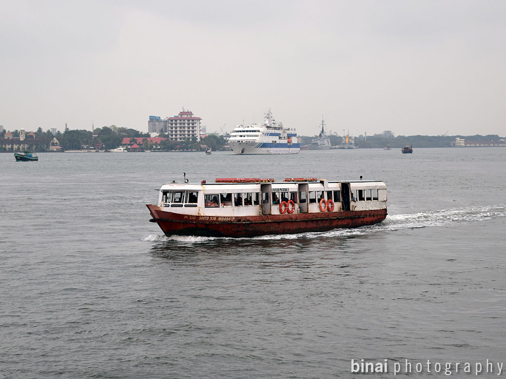 The Sagararani - Kochi's own sunset "cruise"