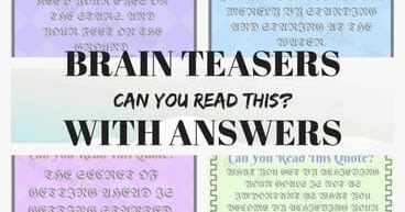 Can You Read This? Visual Brain Teasers Answers for Adults