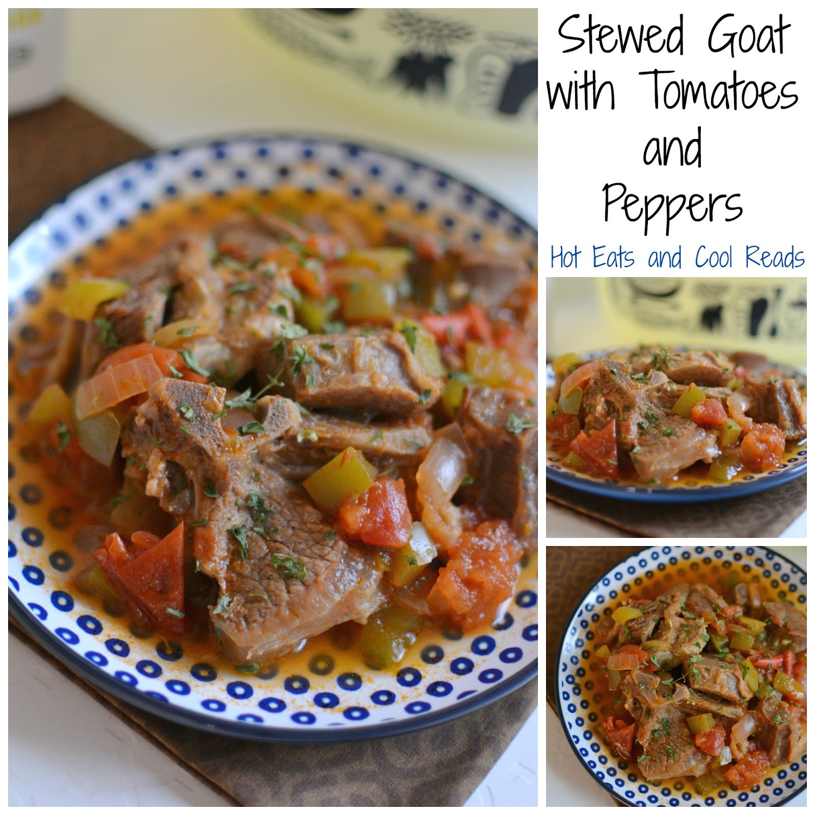 Stewed Goat or Mutton with Tomatoes and Peppers Recipe