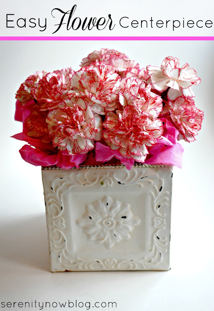 Serenity Now: Fast and Easy Flower Centerpiece